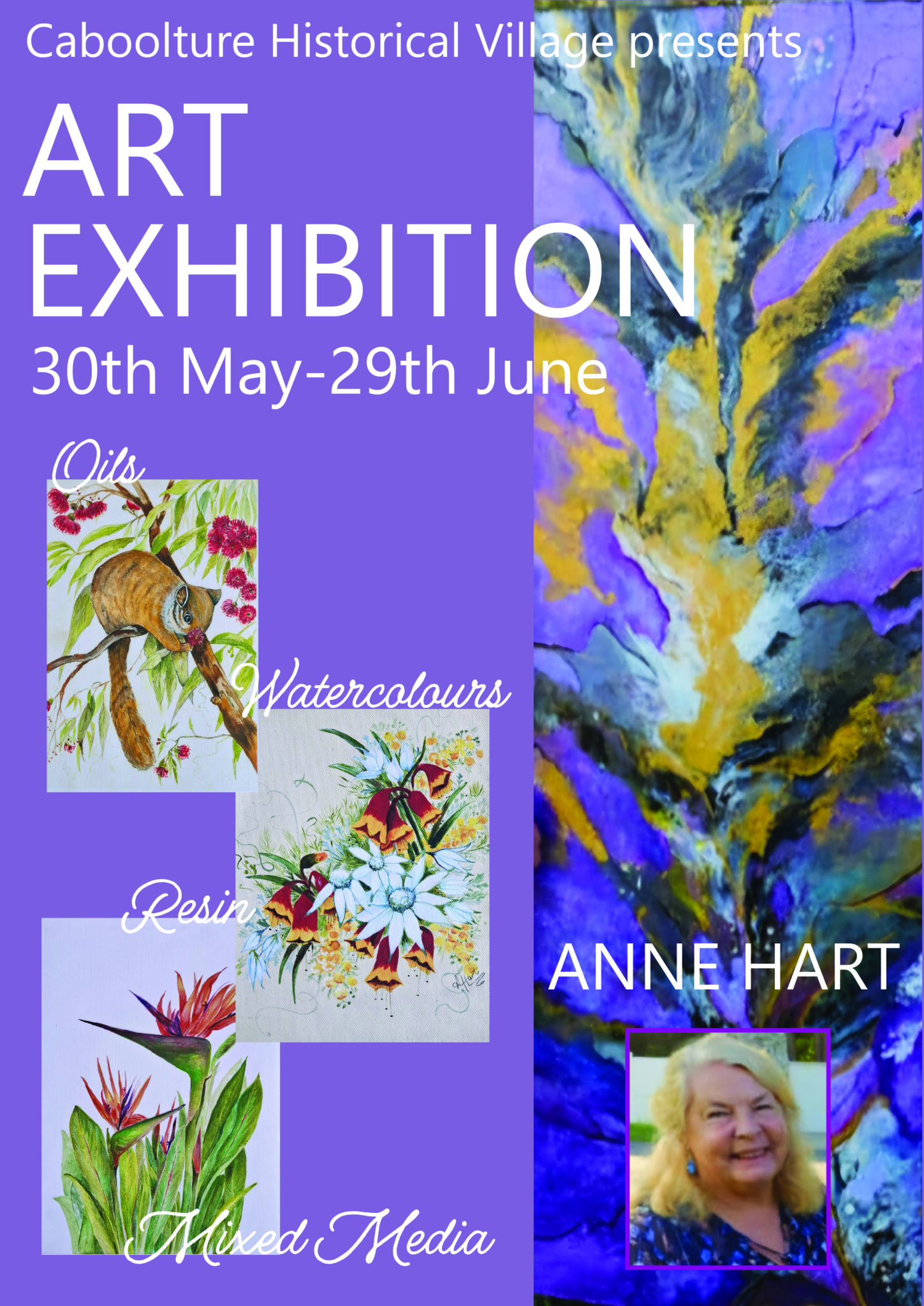 Art Exhibition - Anne Hart - Caboolture Historical Village